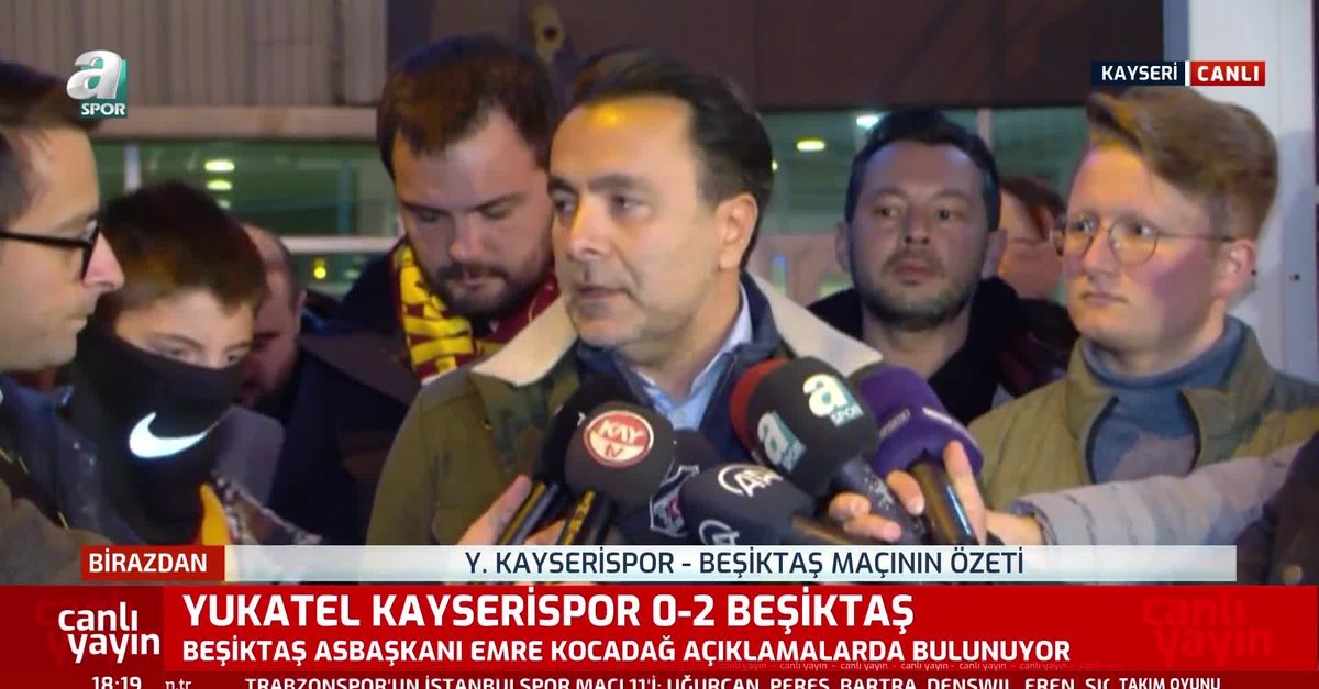 Beşiktaş Asbaşkanı Emre Kocadağ’dan Fenerbahçe yöneticisi Selahattin ...