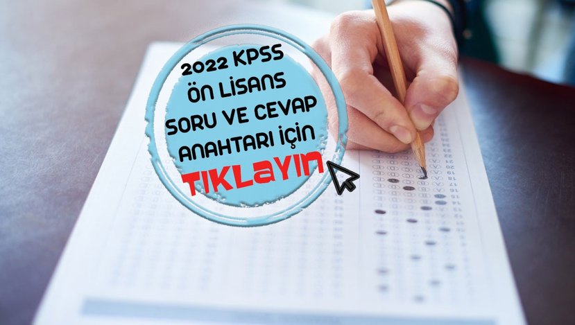 KPSS ÖN LİSANS SORU VE CEVAPLARI! 2022 KPSS Ön Lisans soru kitapçığı ve ... KPSS ÖN LİSANS SORU VE CEVAPLARI! 2022 KPSS Ön Lisans soru kitapçığı ve ...
