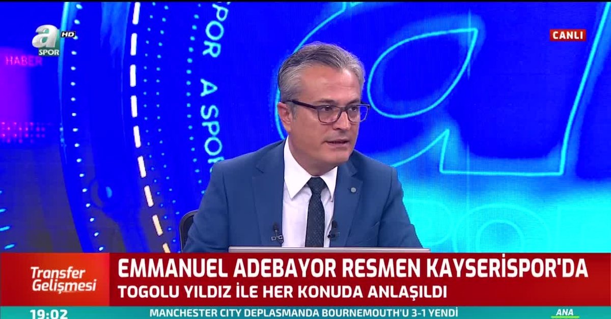 Emmanuel Adebayor Kayserispor’da videosunu izle | Fotomaç TV