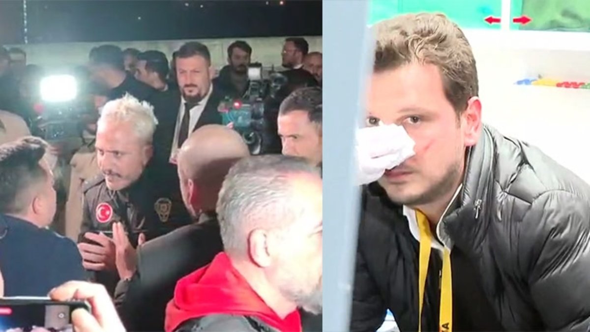 A Spor Muhabiri Emre Kaplan’a çirkin saldırı - Son dakika Beşiktaş ...