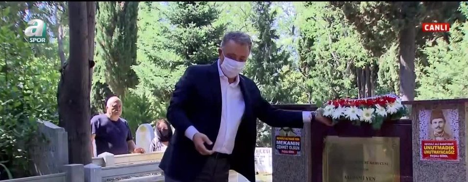 Ahmet Nur Çebi’den Ali Sami Yen’e ziyaret videosunu izle | Fotomaç TV