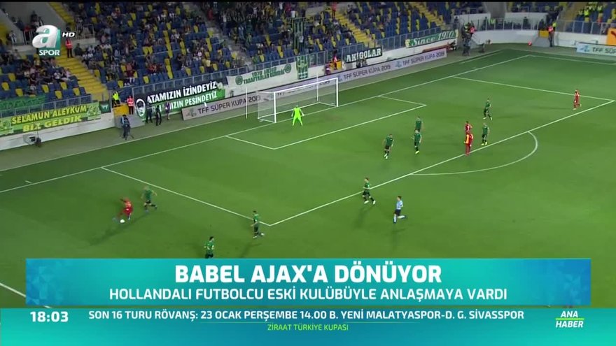 Babel Ajax’a dönüyor videosunu izle | Fotomaç TV