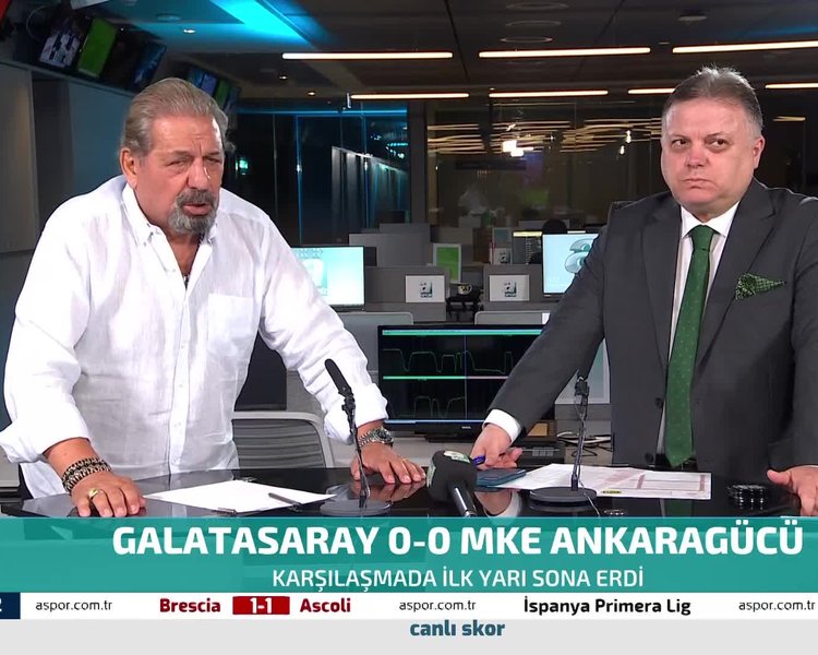 Erman Toroğlu ilk yarıyı değerlendirdi! Futbol oynamıyor videosunu izle ...
