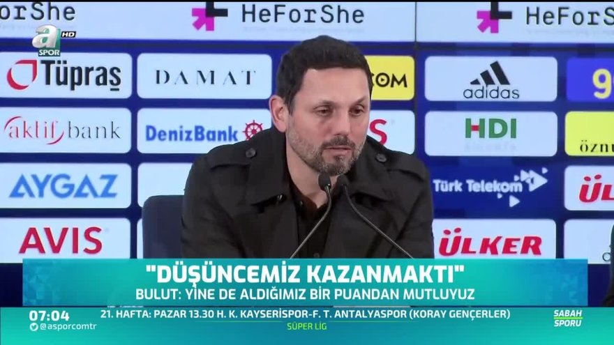 Erol Bulut: Hakemin yanlış karar verdiğini görmedim videosunu izle ...