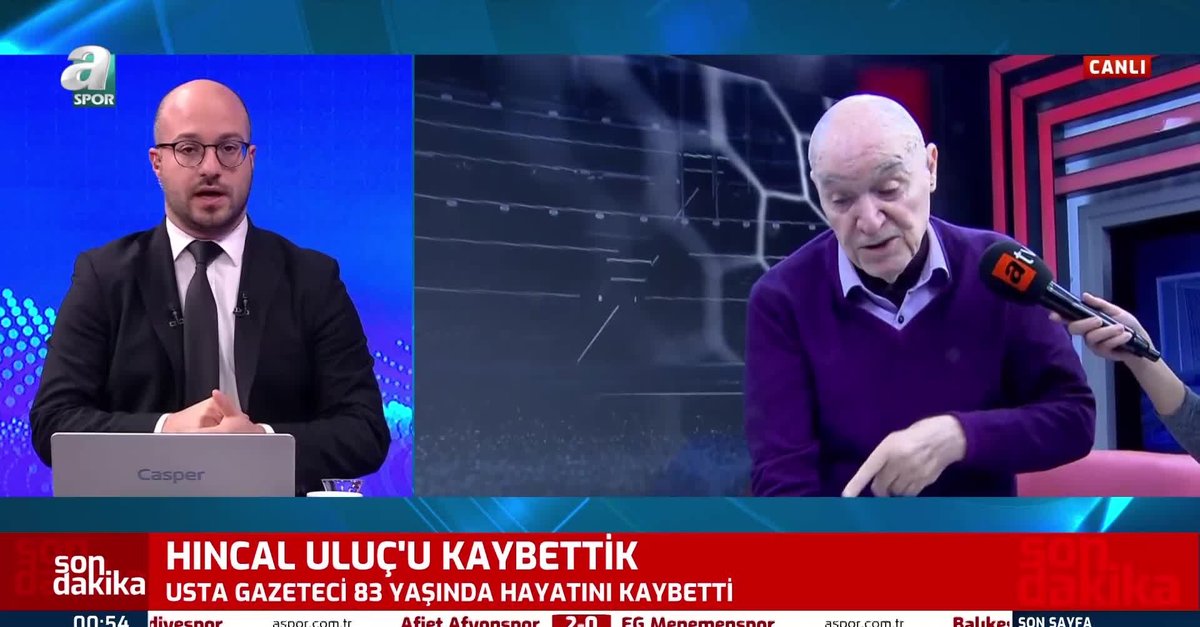 Usta gazeteci Hıncal Uluç hayatını kaybetti videosunu izle | Fotomaç TV